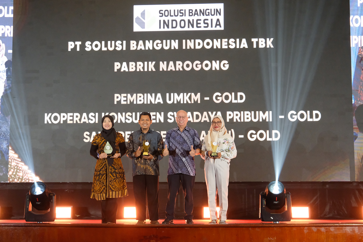Dorong Kemajuan UMKM, PT Solusi Bangun Indonesia Pabrik Narogong ...
